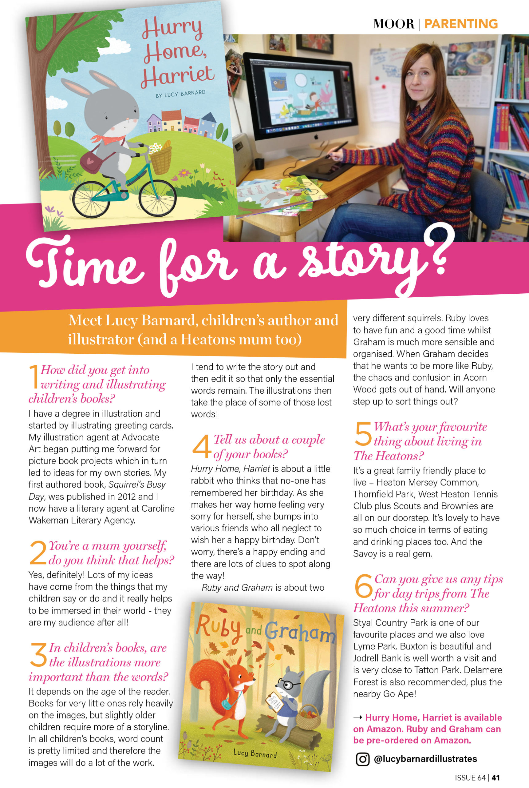 Moor Magazine Interview With Lucy Barnard